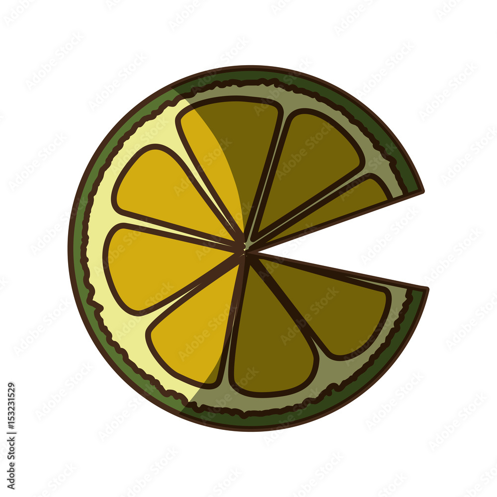 Lemon citric fruit icon vector illustration graphic design Stock Vector ...
