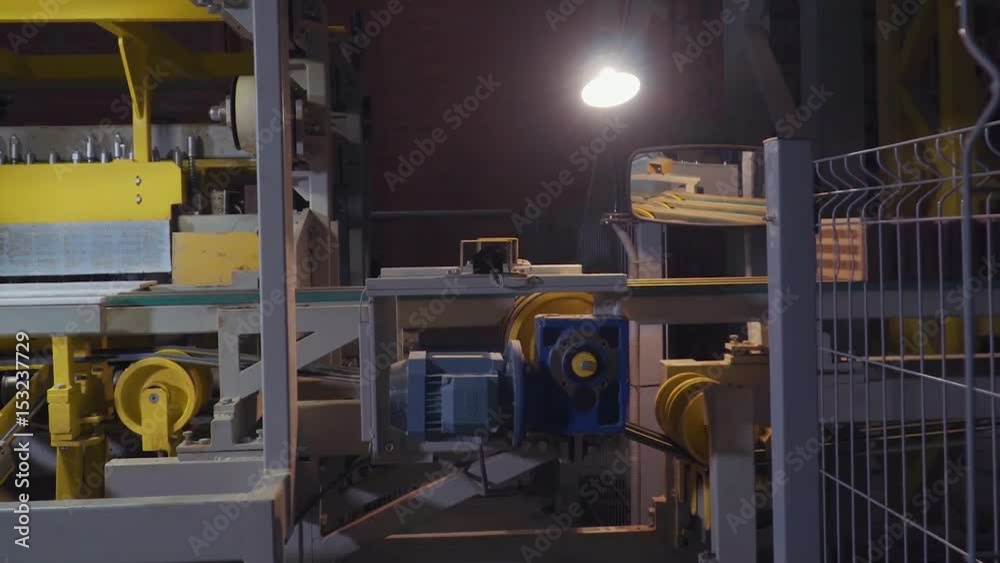 Plant for the production of bricks. Plant for production building ...