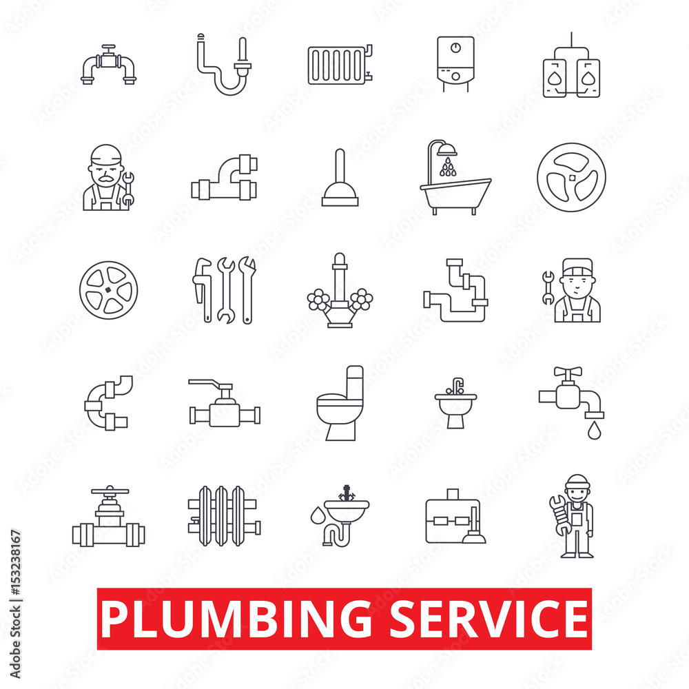 Plumbing service, pipes, heating, tools, plumber, water, plum, bathroom ...