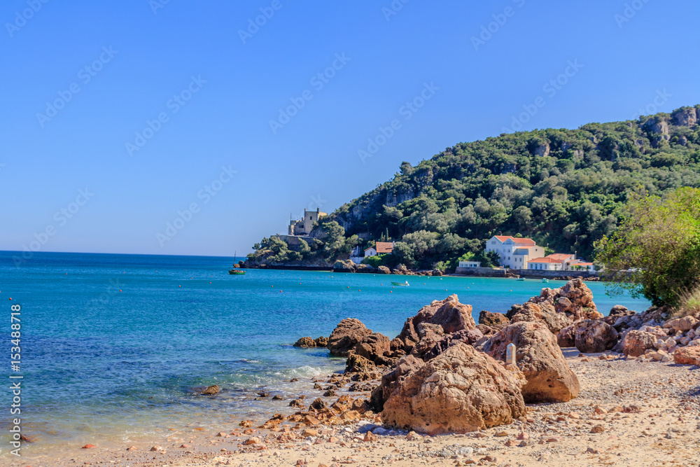 Parque natural da Arrábida em Setubal Portugal Stock Photo | Adobe Stock