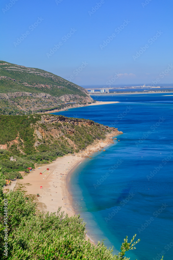 Foto de Parque natural da Arrábida em Setubal Portugal do Stock | Adobe ...