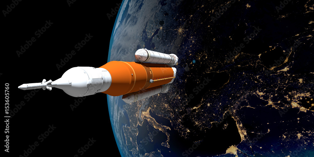 Extremely detailed and realistic high resolution 3d image of a Space ...