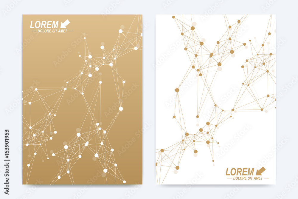 Vector template for brochure, Leaflet, flyer, advert, cover, catalog ...