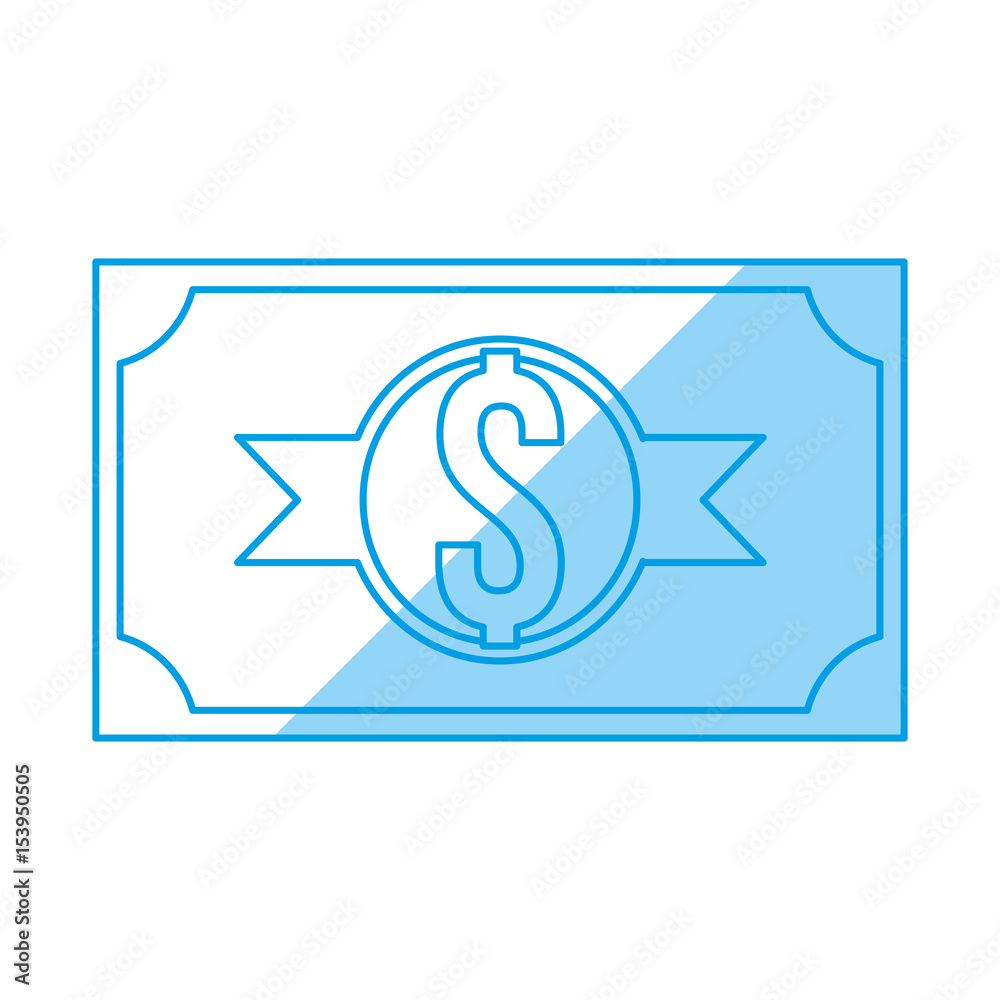 Billet money symbol icon vector illustration graphic design Stock ...