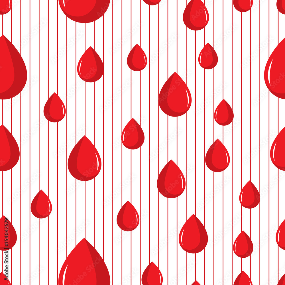 Blood Drops Background