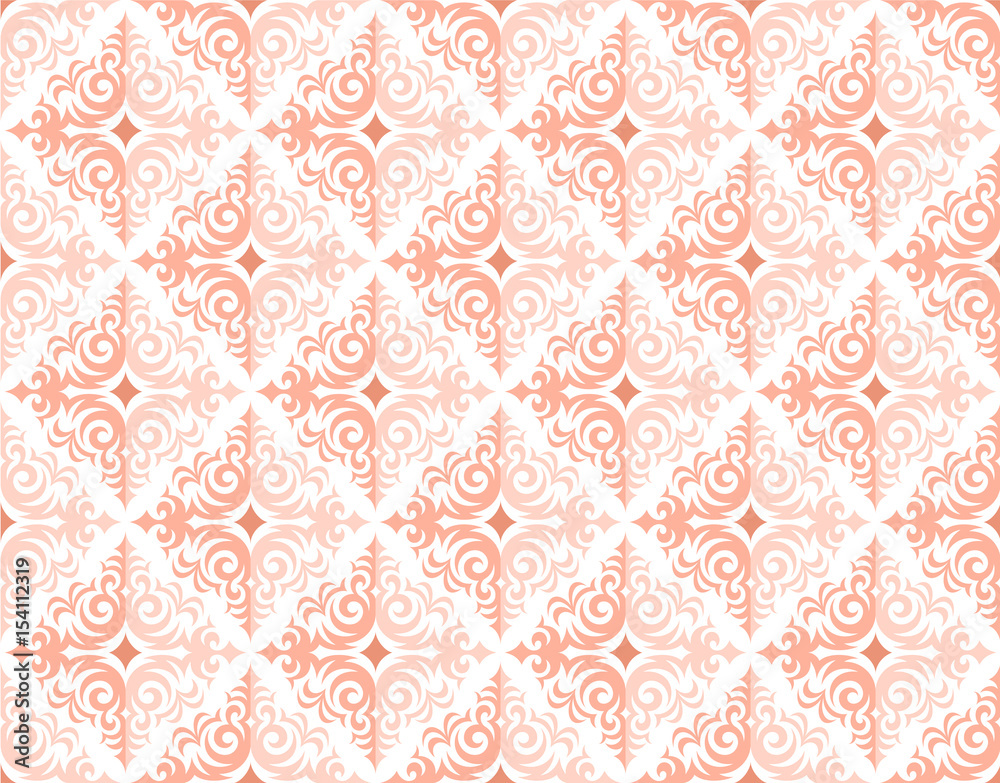 Feminine Damask Wallpaper