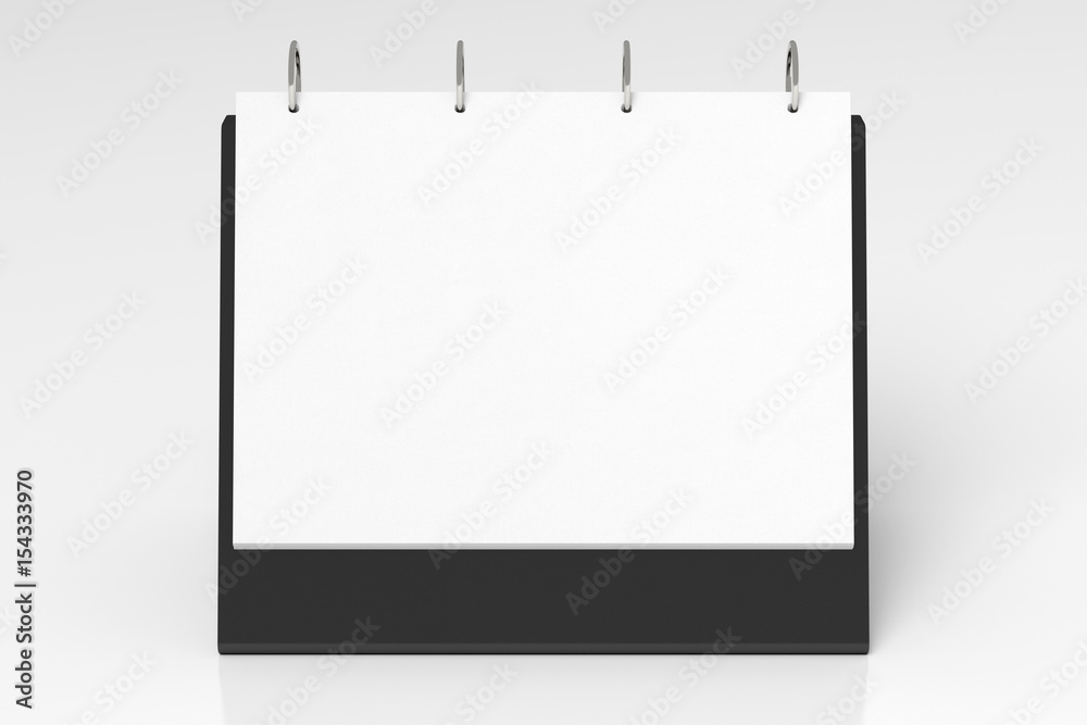 Blank table top flip chart easel binder Stock Illustration | Adobe Stock