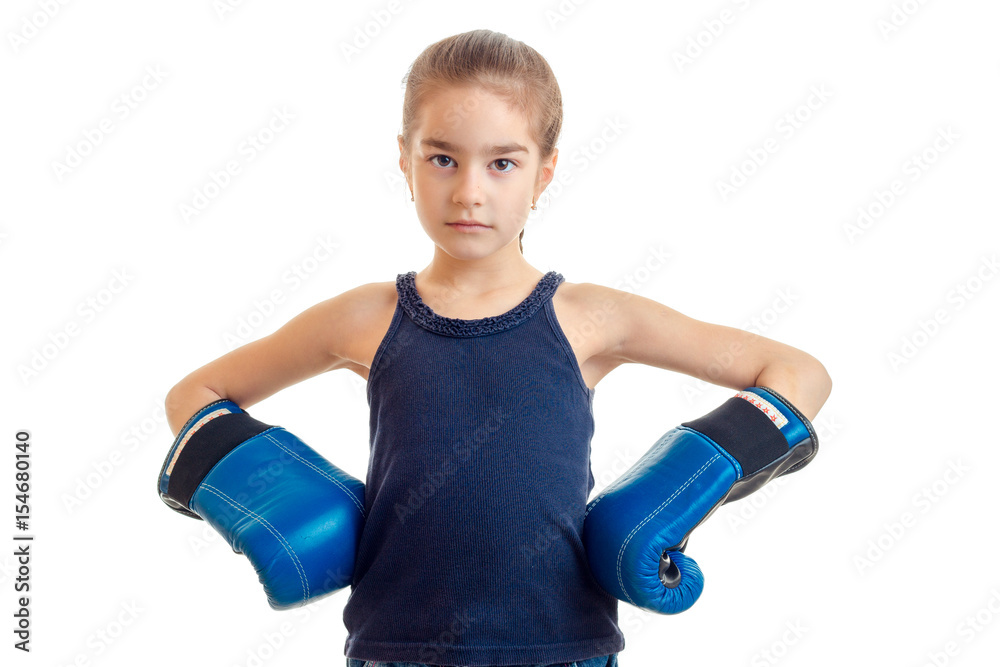 Baby Girl Boxing