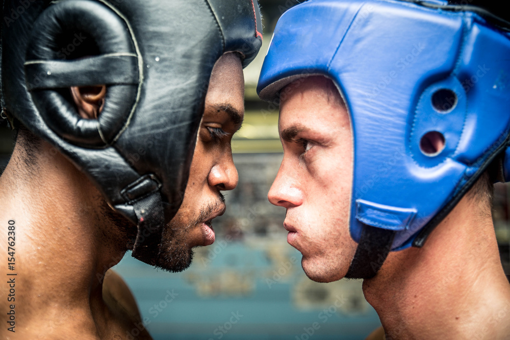 Boxing match foto de Stock | Adobe Stock