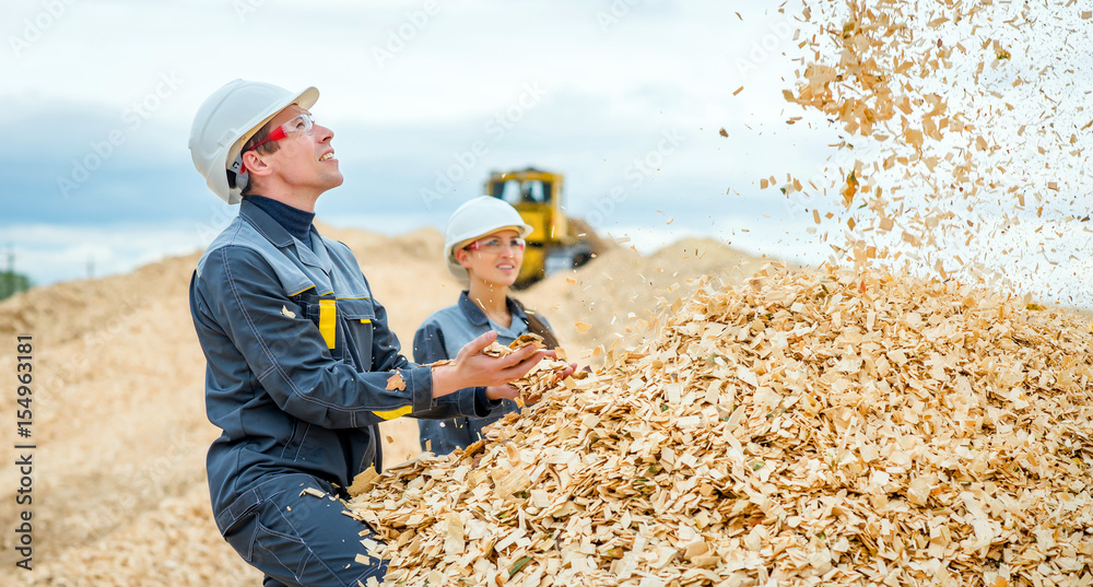 Paper mill factory workers Stock Photo | Adobe Stock
