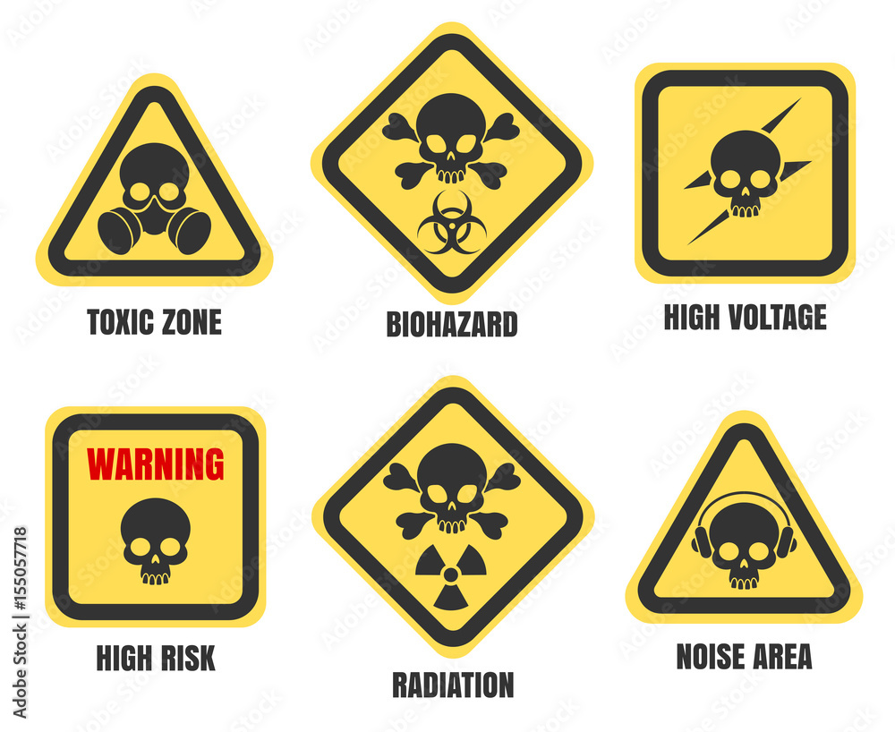 Biohazard Skull Symbol