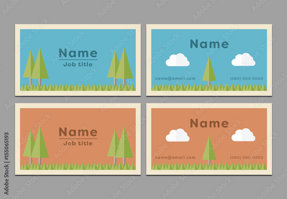 Wine and Cheese Business Card Layout Stock Template | Adobe Stock