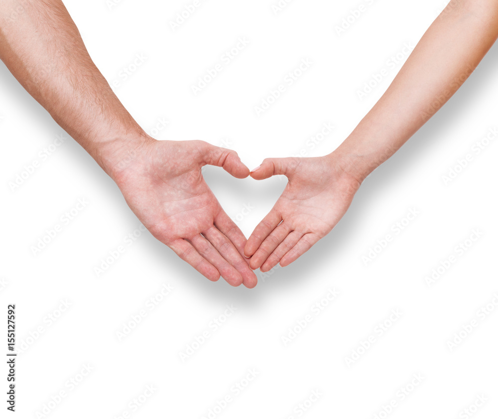 Heart Made Of Fingers