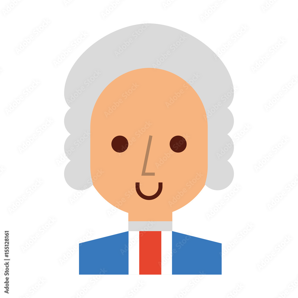 George Washington character comic vector illustration design Stock ...