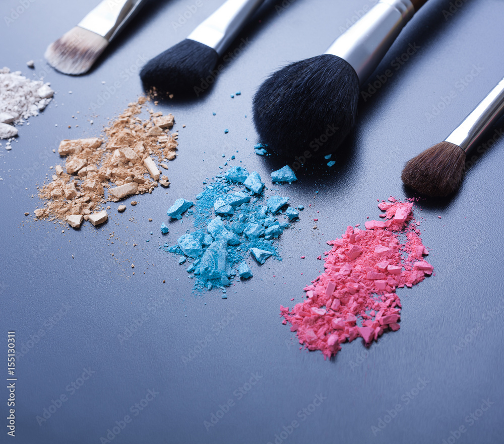 Makeup Brushes Background