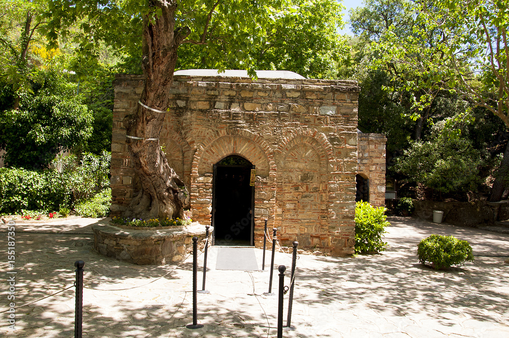 Póster The House of the Virgin Mary (Meryemana), believed to be the ...