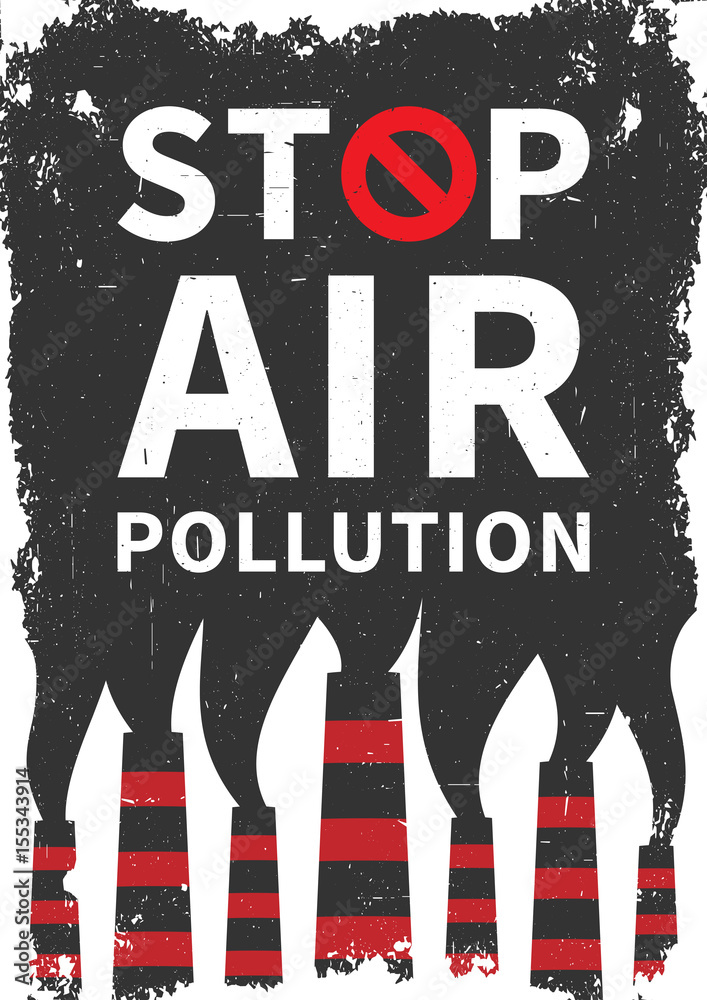 Pollution Graphic Design