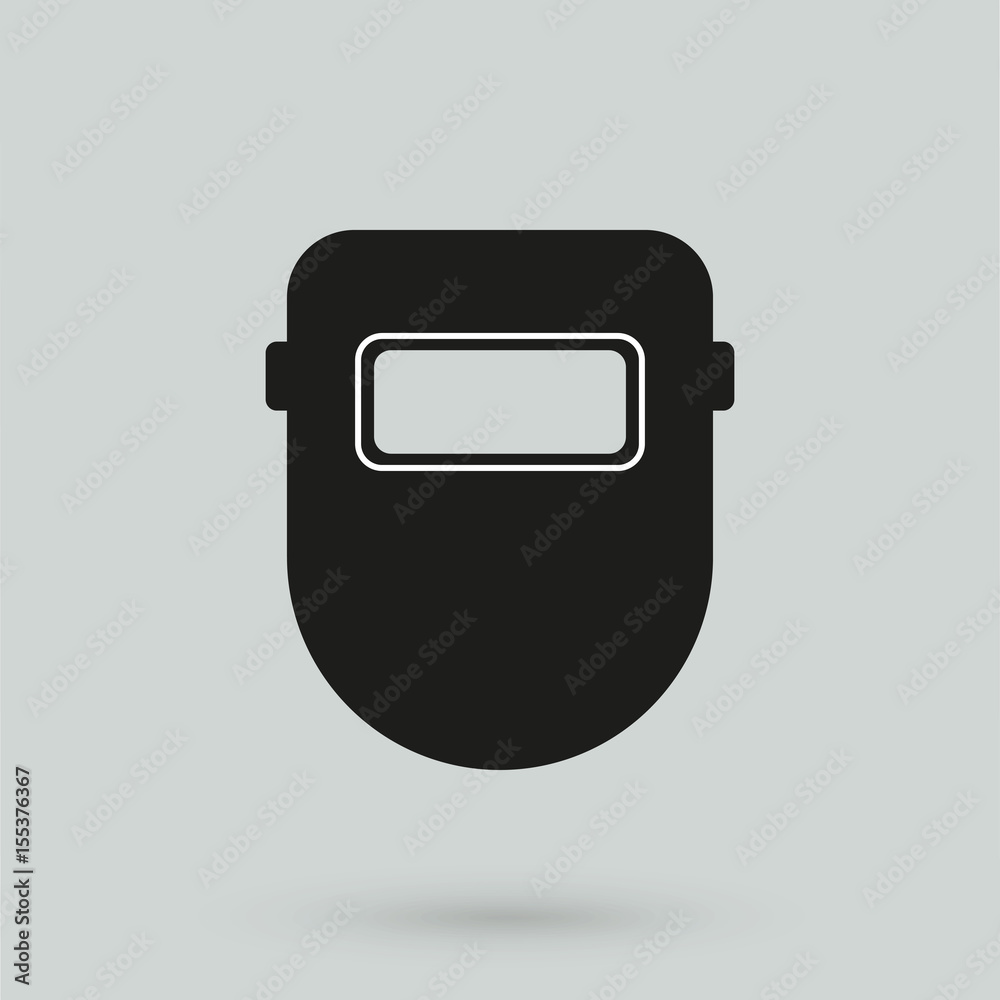 Protective welding goggles iconin a simple style Stock Vector | Adobe Stock