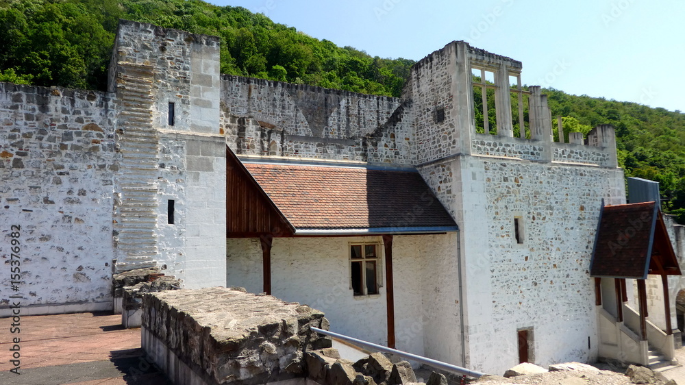 Visegrád Matthias Corvinus royal castle - Mátyás király vára Stock ...