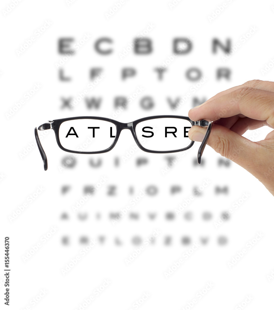 Sehtest Stock-Foto | Adobe Stock