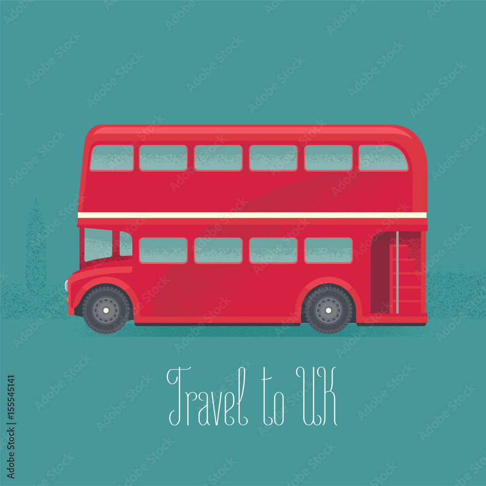 Double Decker Bus Vector
