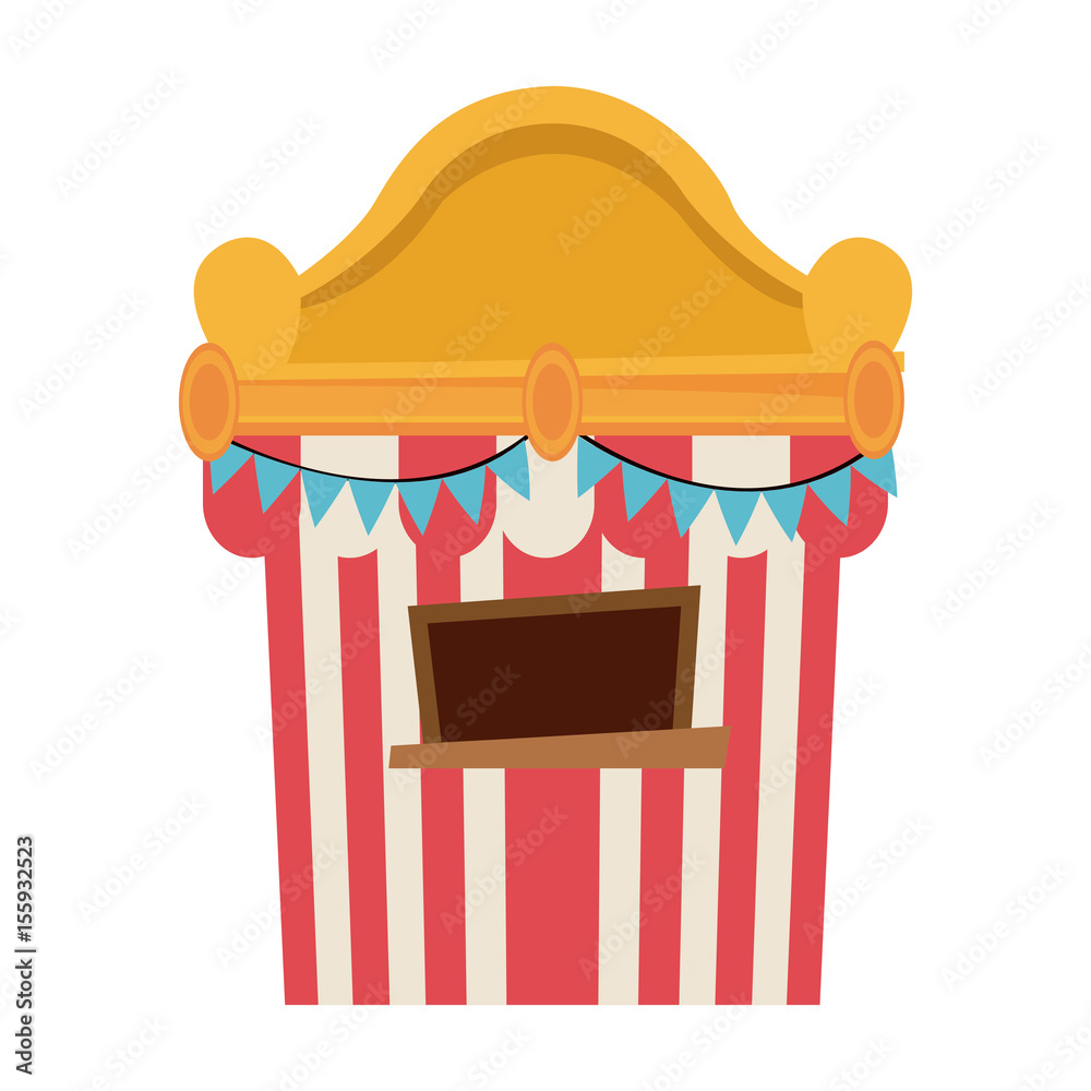 Cartoon Carnival Booth