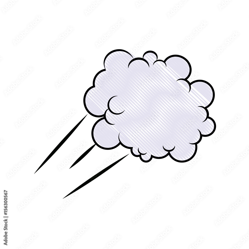 cartoon cloud graffiti artistic design vector illustration Stock Vector ...