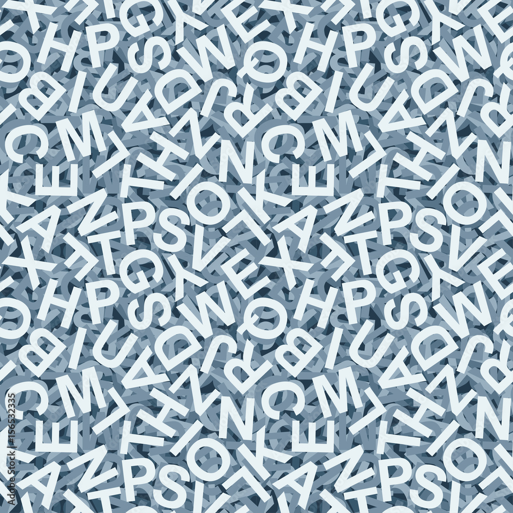 seamless letters background Stock-Vektorgrafik | Adobe Stock