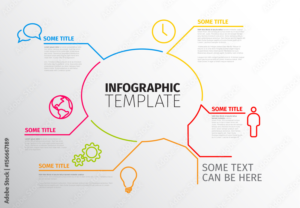 Bubble Infographic Template