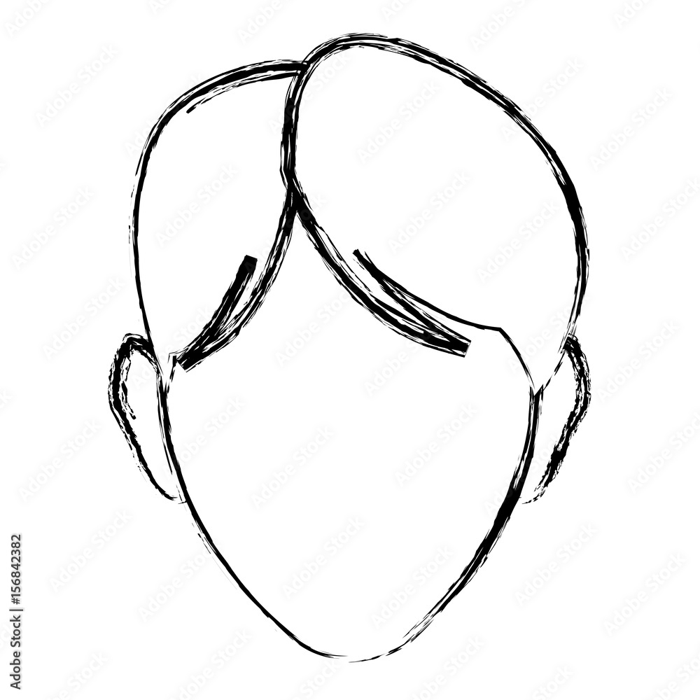 character man face comic pop art vector illustration Stock Vector ...