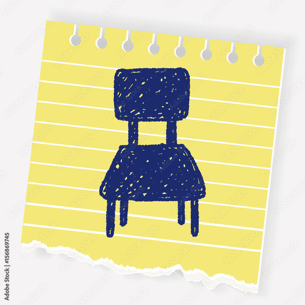 chair doodle Stock Vector | Adobe Stock