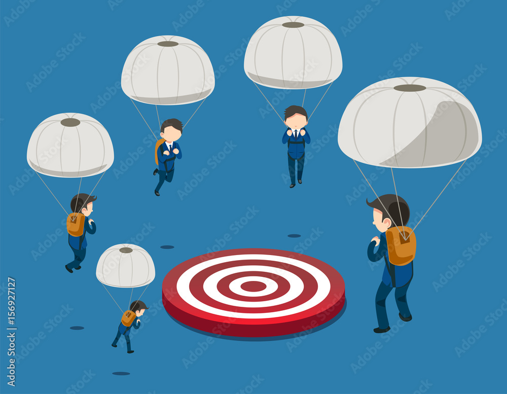 Creating a business with a lot of people. Targeted work. Unity in ...