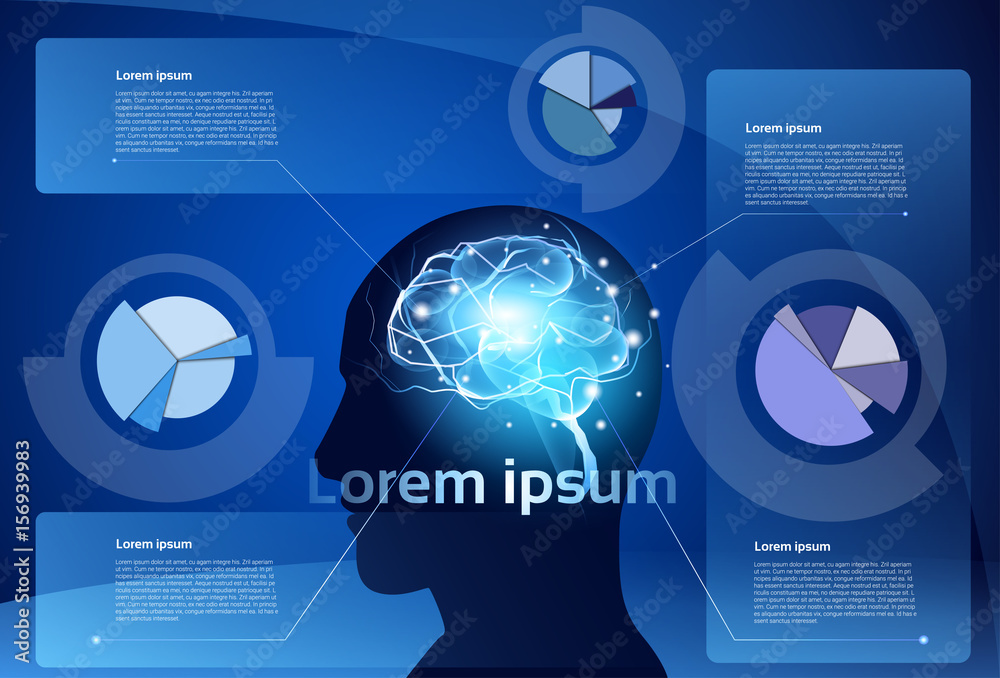 Brain Neurons Activity Medicine Thinking Intelligence Concept ...