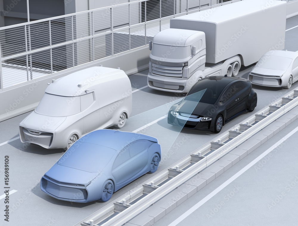 Automatic stop and go function help driver more relax when they in ...