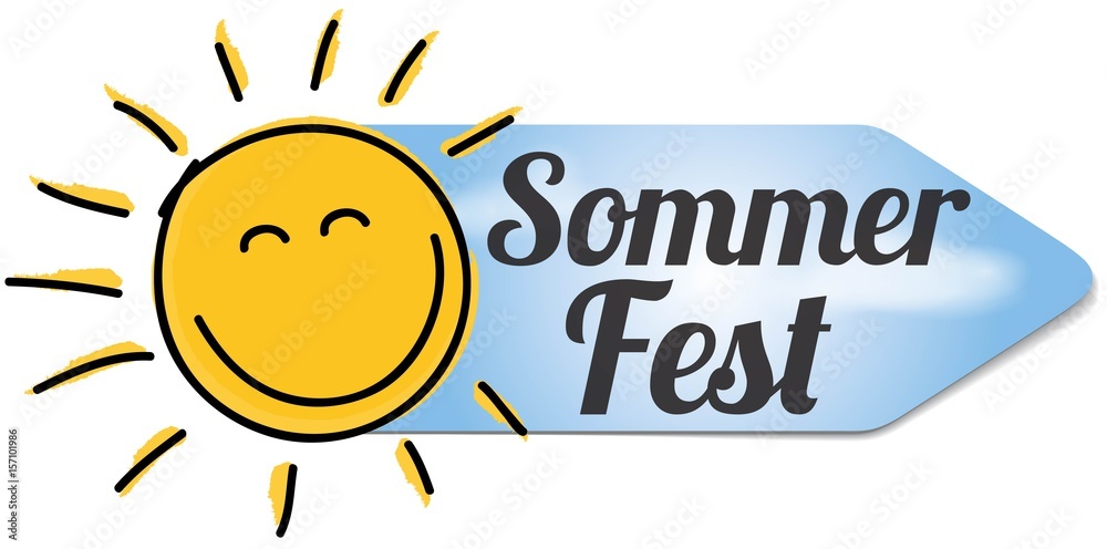 Sommerfest Stock-Vektorgrafik | Adobe Stock