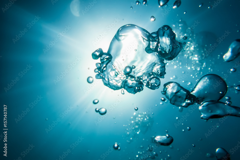 Water Bubbles Ocean