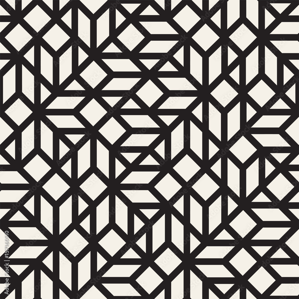 Vector Seamless Pattern Mesh Repeating Texture Linear Grid With