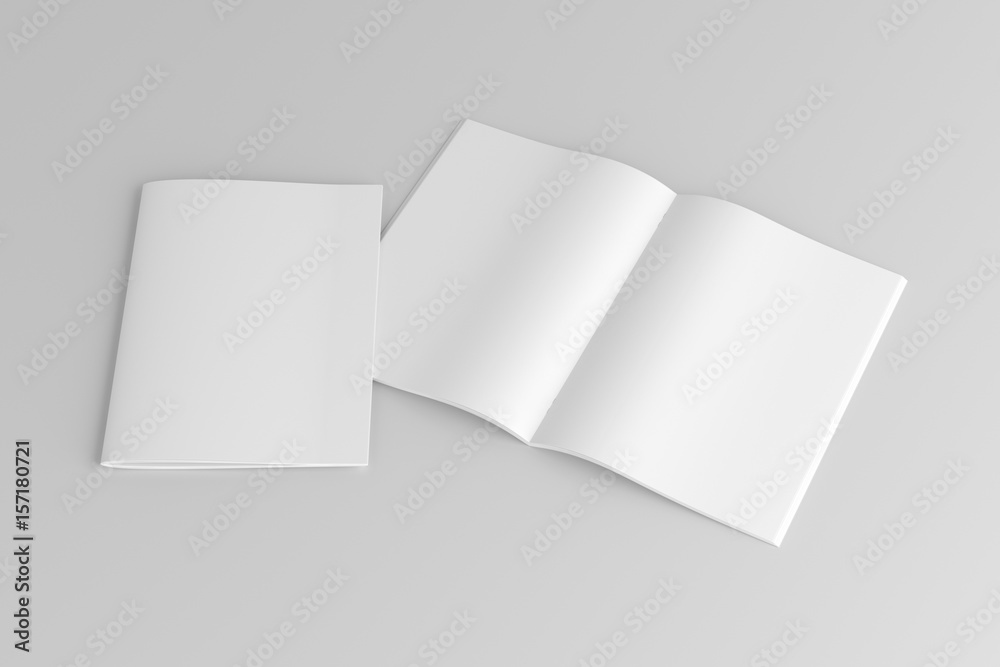 A4 / A5 / A6 Brochure / Magazine / Book Stock Illustration | Adobe Stock