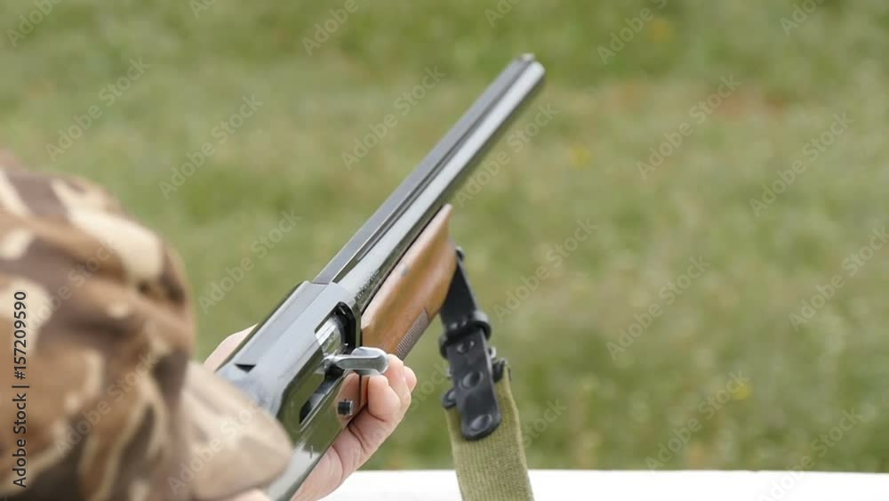 Impressive view on competitive and recreational skeet shooting from a ...