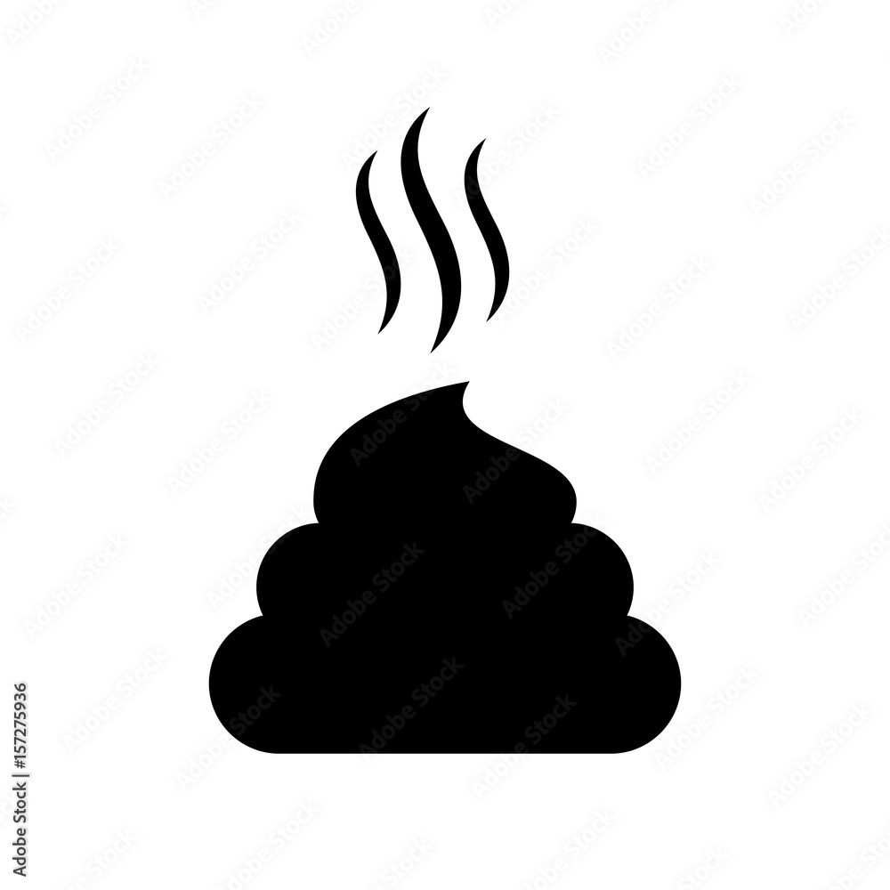 Poop vector icon Stock Vector | Adobe Stock