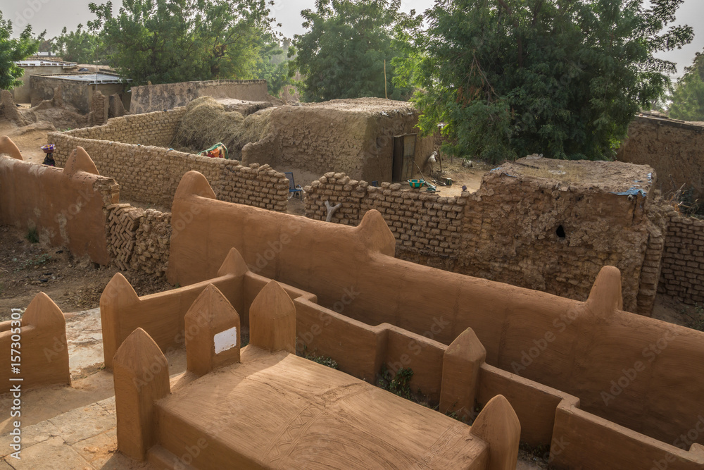 Tomb of King Biton Coulibaly, the town of Segoukoro, Mali, West Africa ...