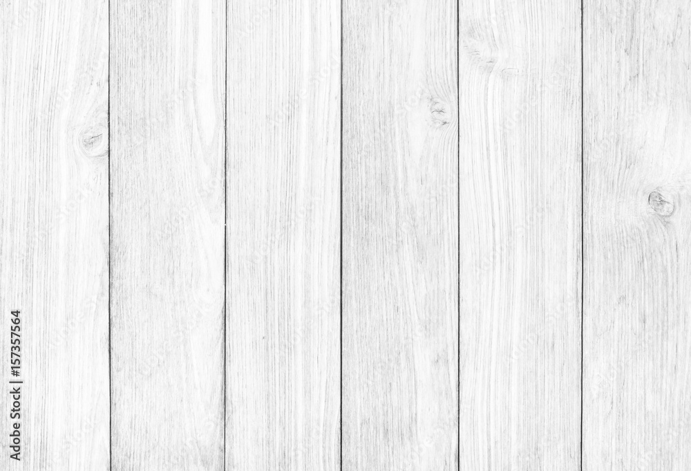 Abstract surface white wood table texture background. Close up of dark ...