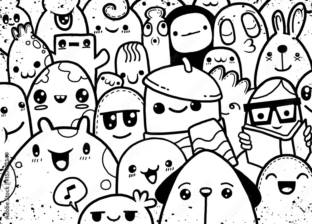 Hipster Drawing Style