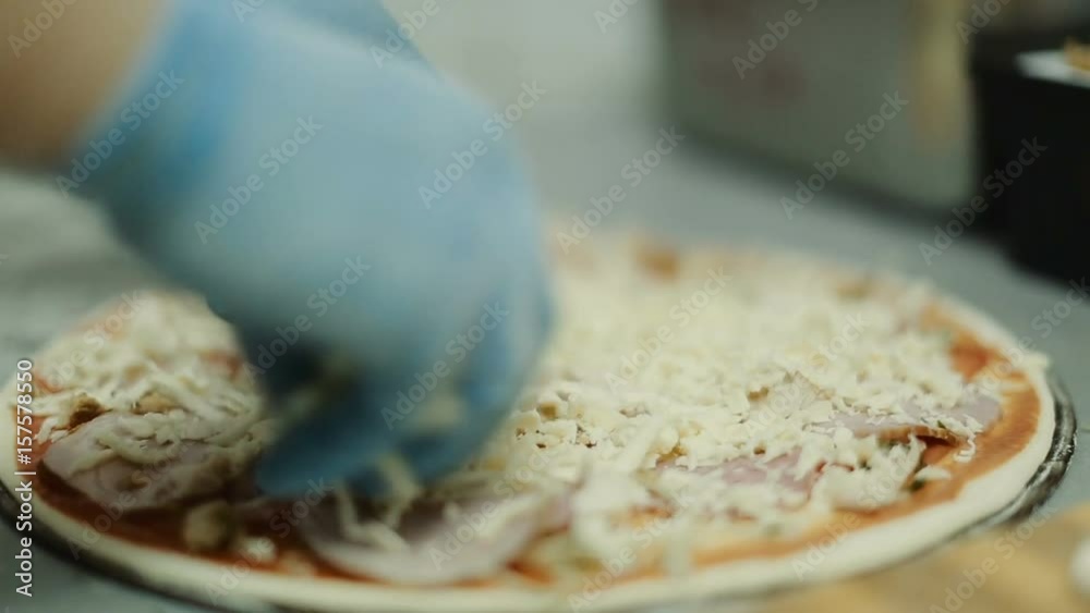 Step To Making Pizza By Chef Stock Video | Adobe Stock