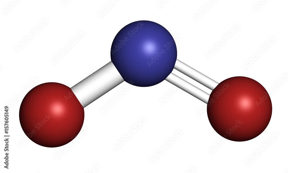 Nitrite anion, chemical structure. Nitrite salts are used in the curing ...