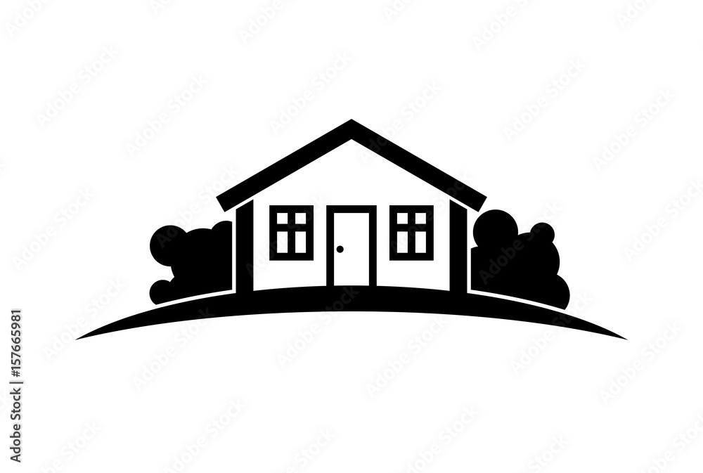 Simple House Graphic