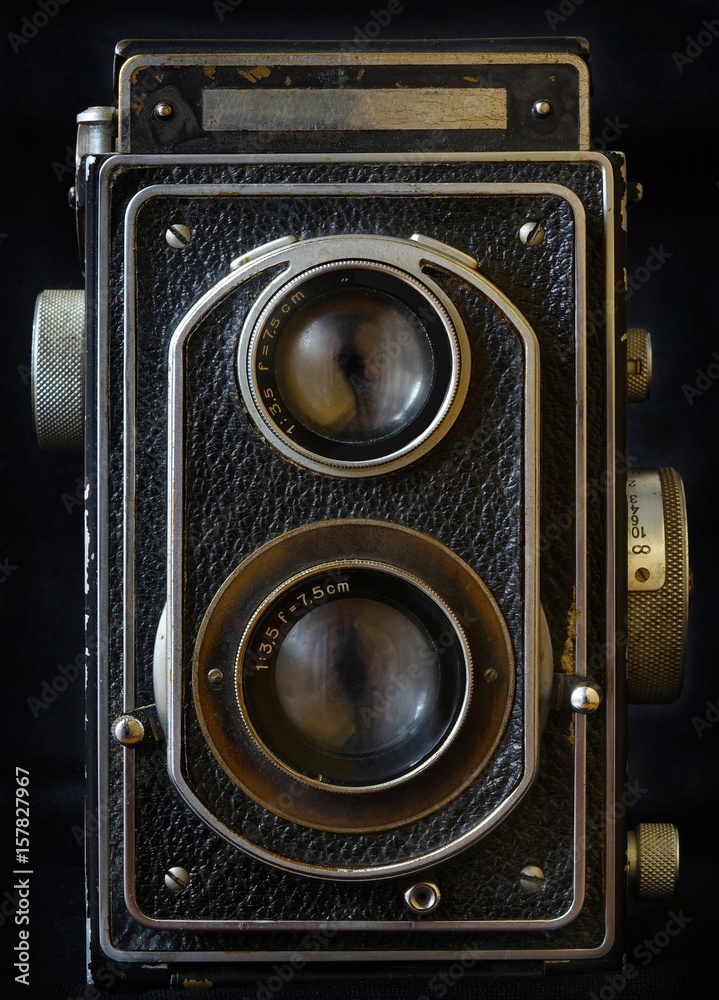 Vintage Camera Front View