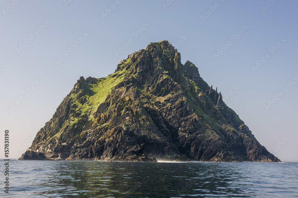 Skellig Michael (Great Skellig), Skellig islands, County Kerry, Munster ...