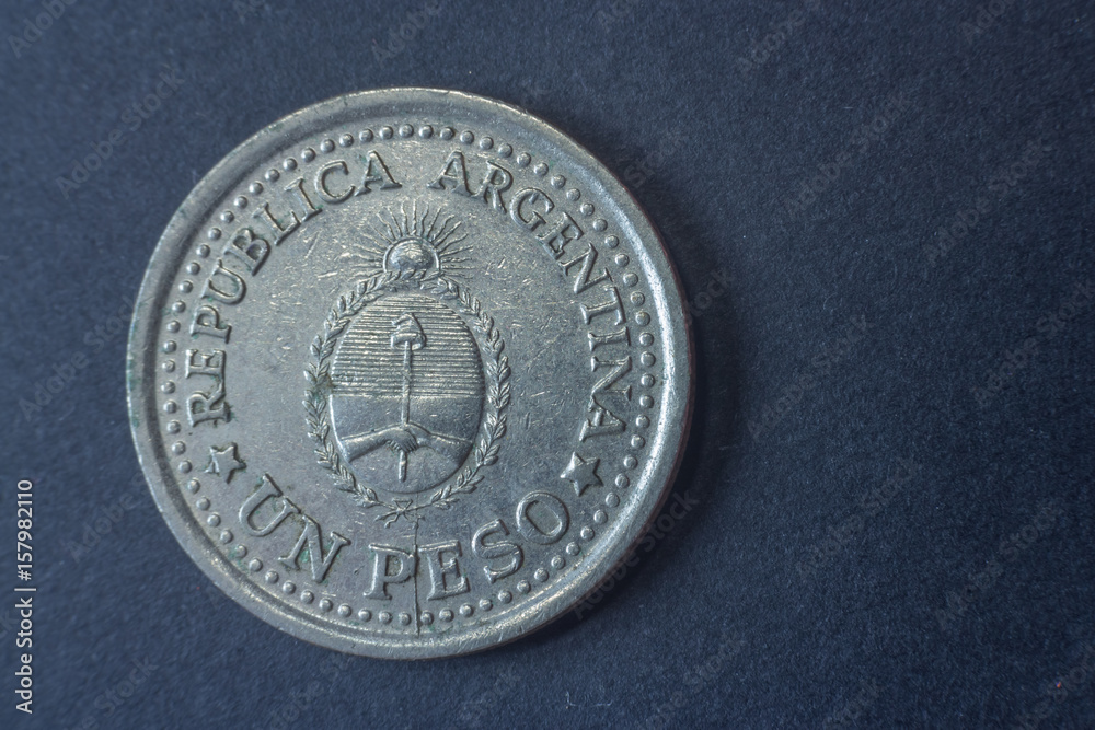 One Peso Argentina 1810-1960 tail coin, vintage old, difficult and rare ...