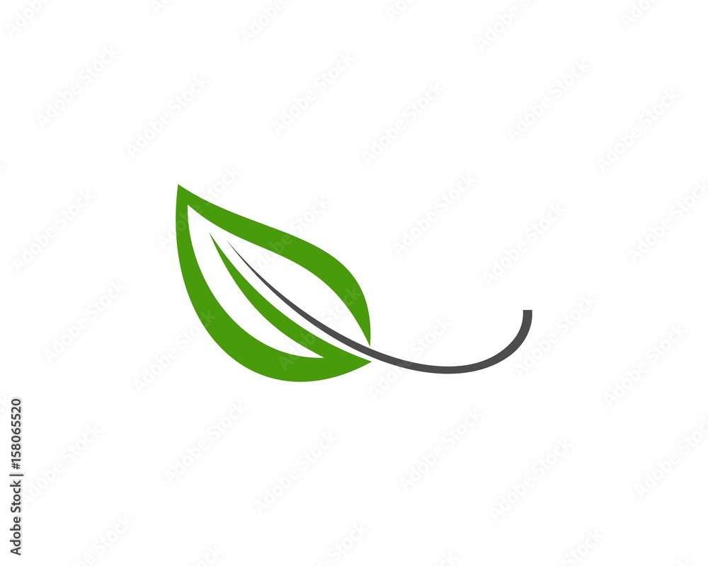 Leaves and stems Stock Vector | Adobe Stock